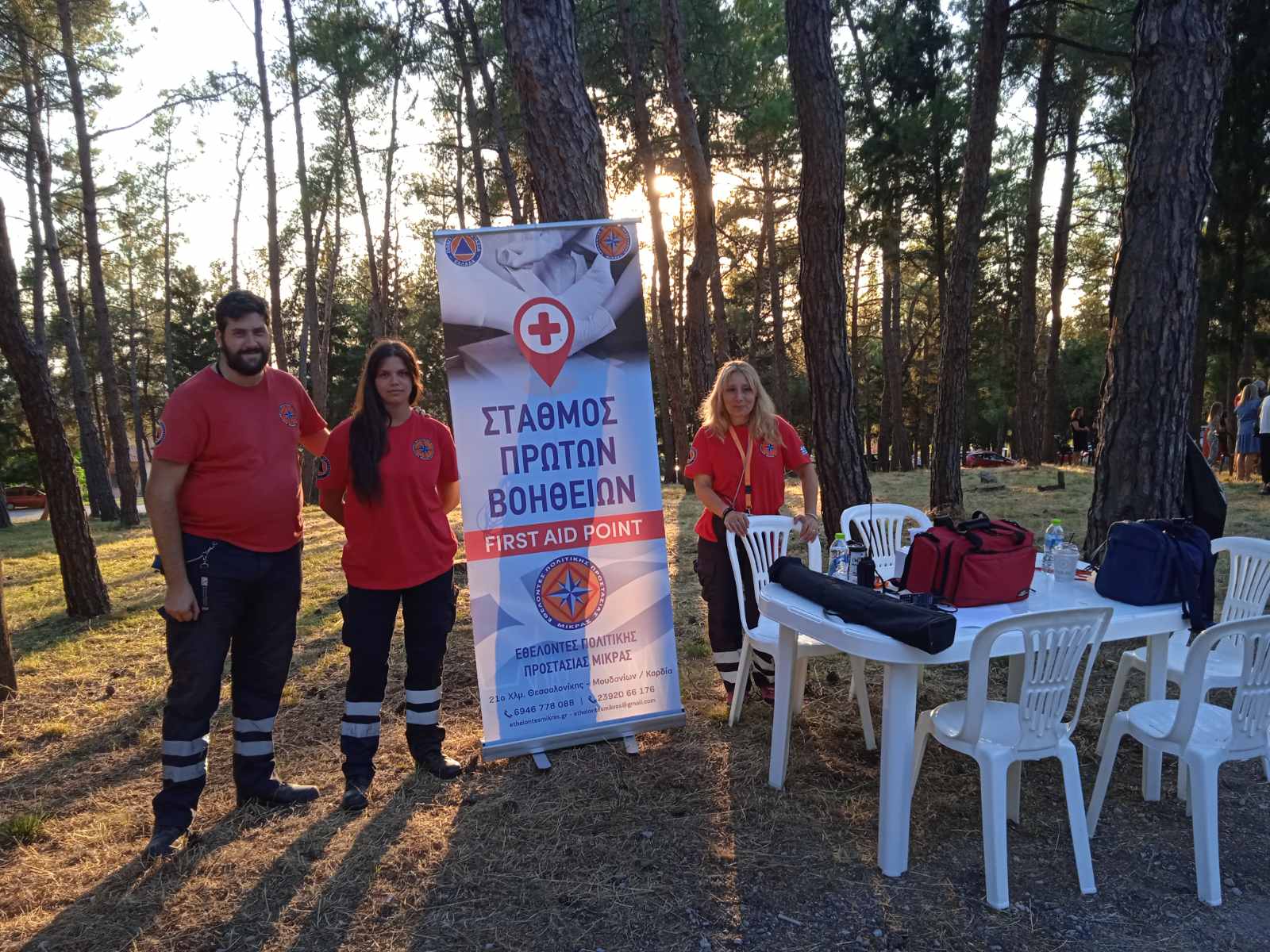 Εορτασμός Προφήτη Ηλία - Εθελοντές Πολιτικής Προστασίας Μίκρας